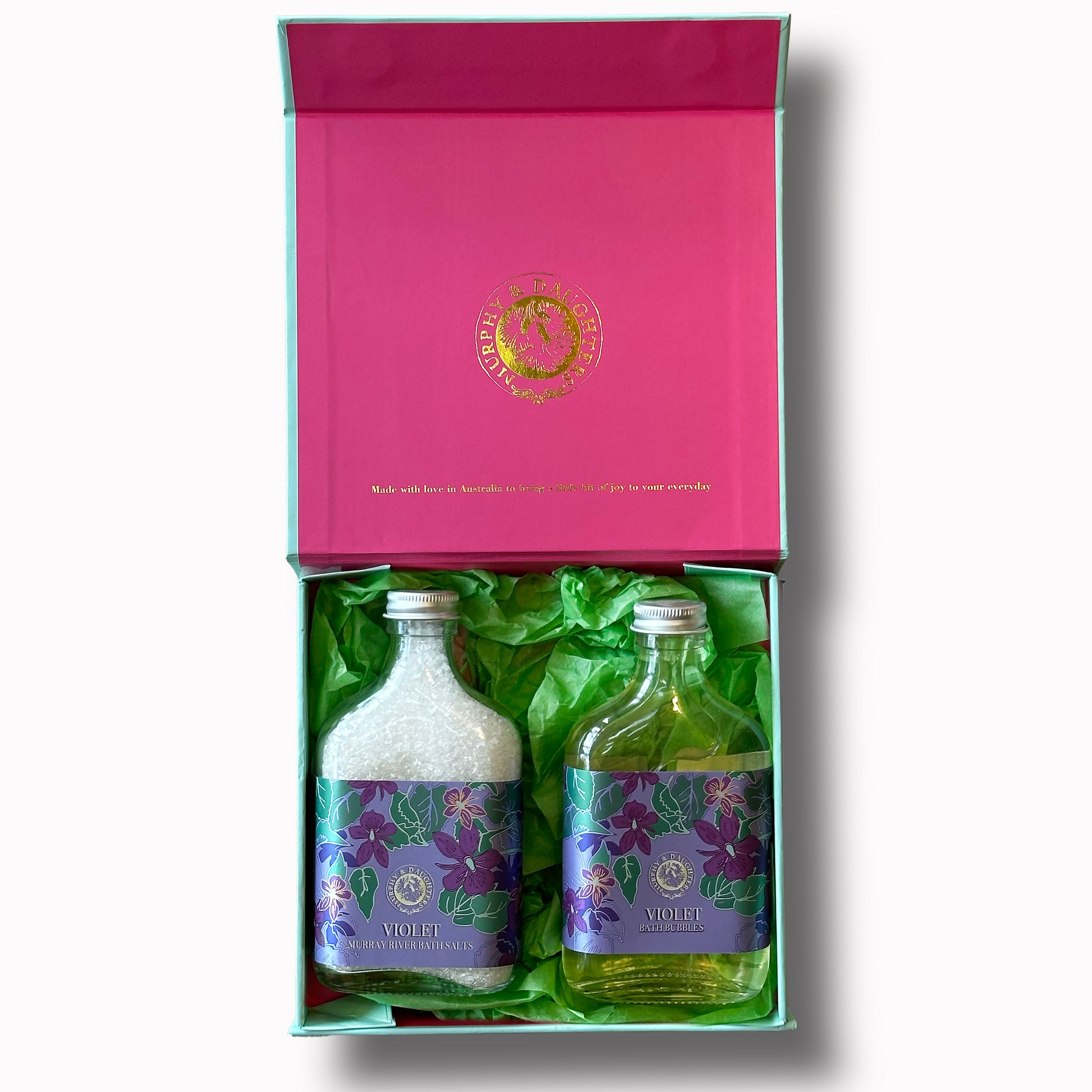 Box of Bath Treats - Violet – Murphy & Daughters