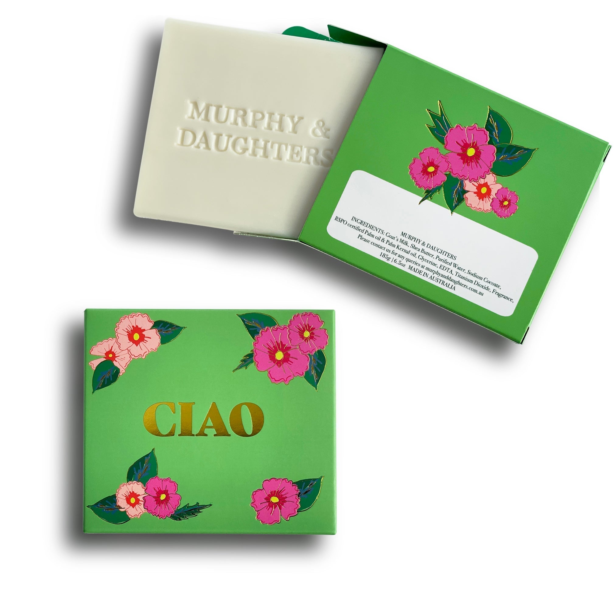 Message on a Soap - CIAO (Cucumber) – Murphy & Daughters