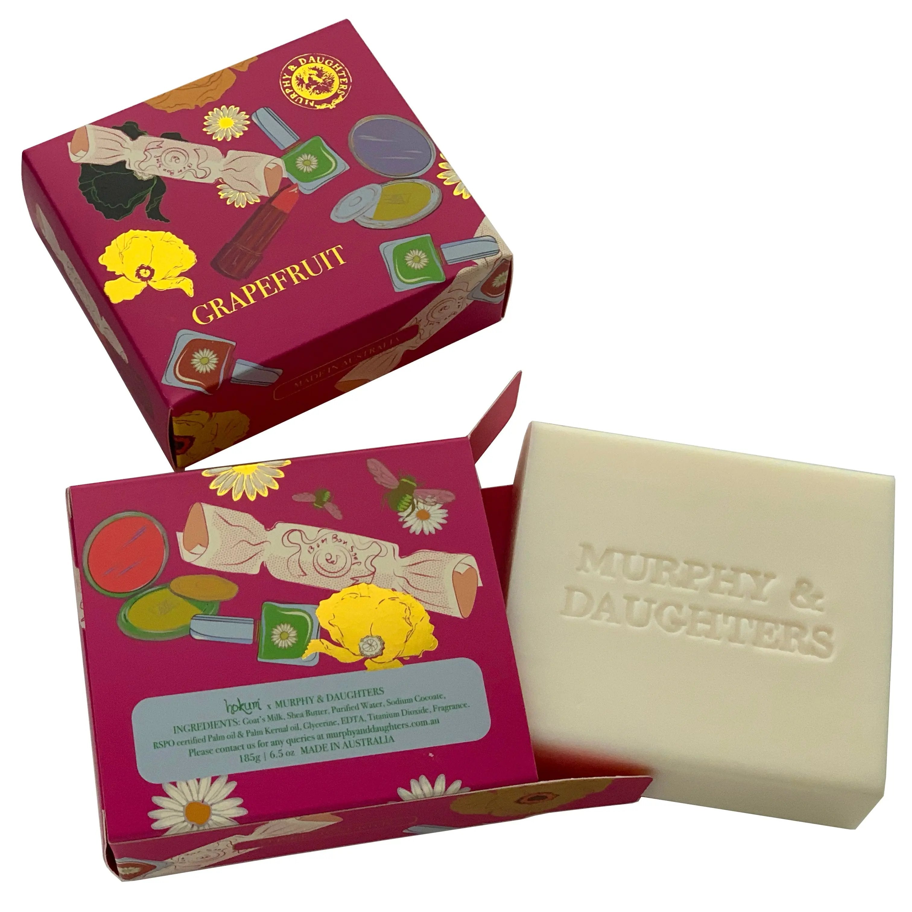 Boxed Grapefruit Soap - 185 grams – Murphy & Daughters