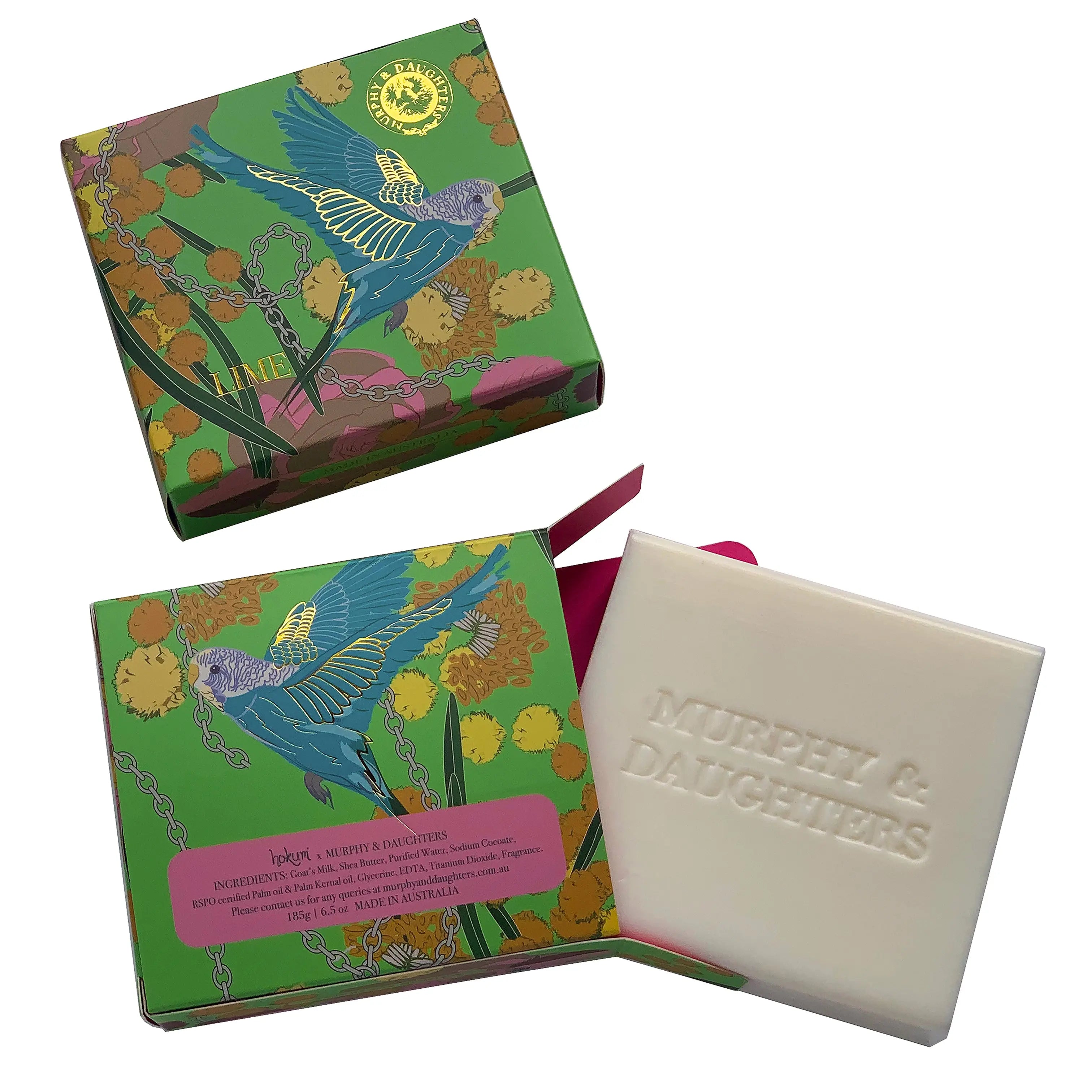 Boxed Lime Soap - 185 grams – Murphy & Daughters